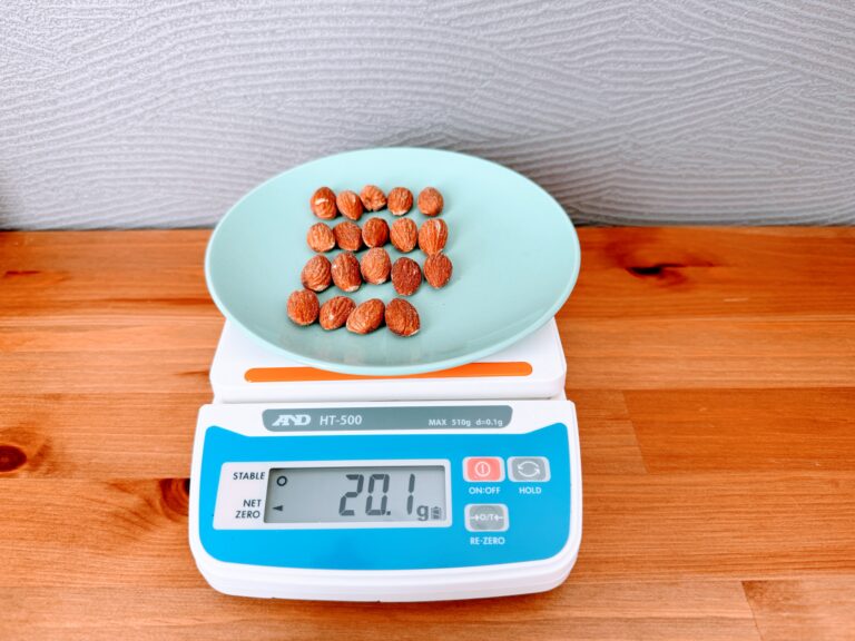10g・20g・60gのミックスナッツはどれくらい？種類ごとに計測！｜Kojimatome